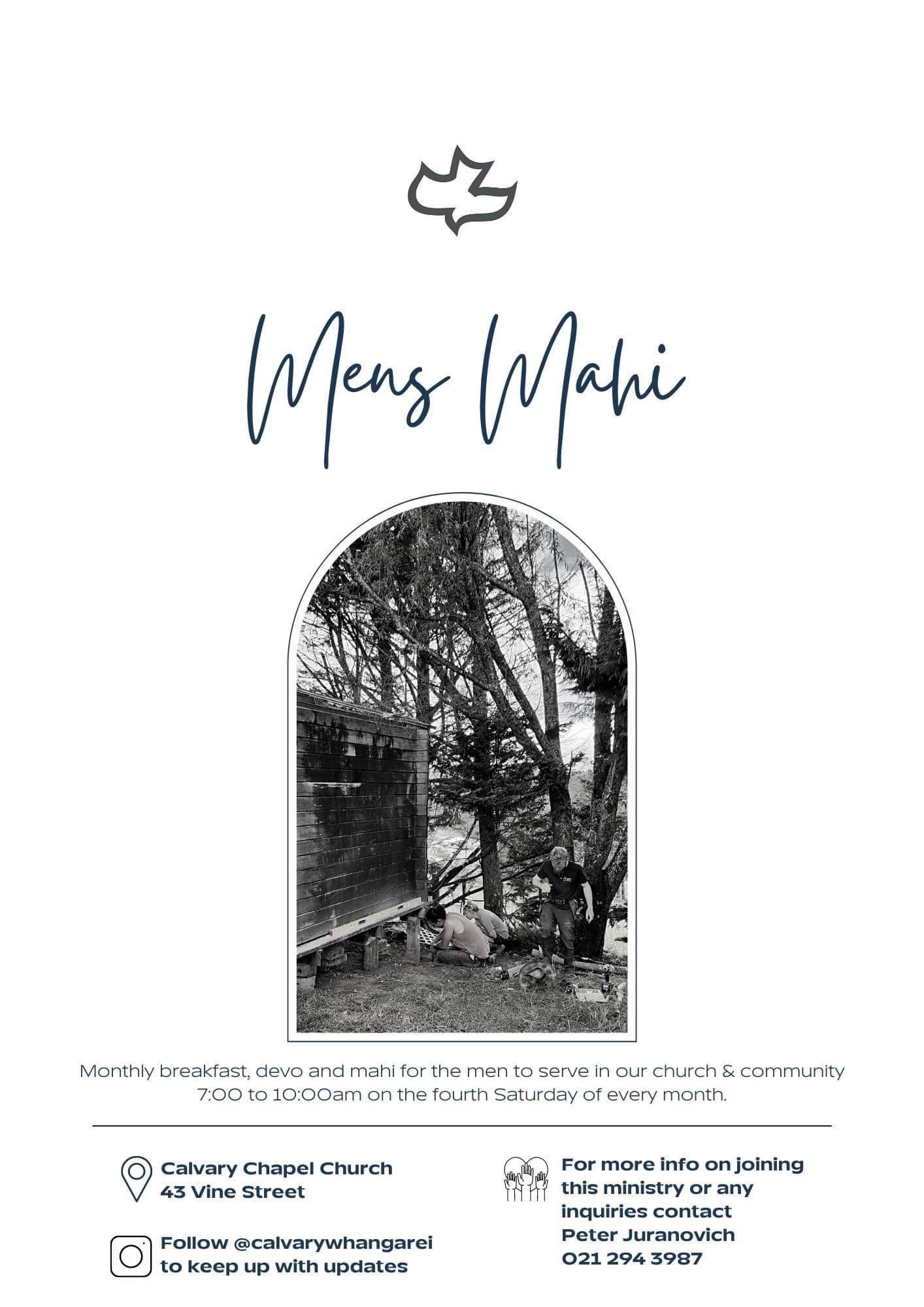 Mens Mahi – Calvary Chapel Whangarei